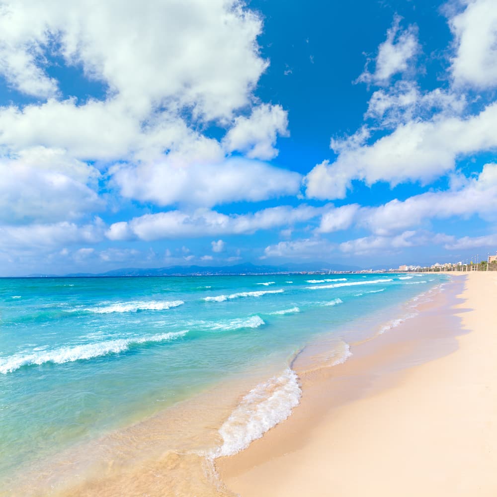 El Arenal, Mallorca - Playa de El Arenal en Mallorca